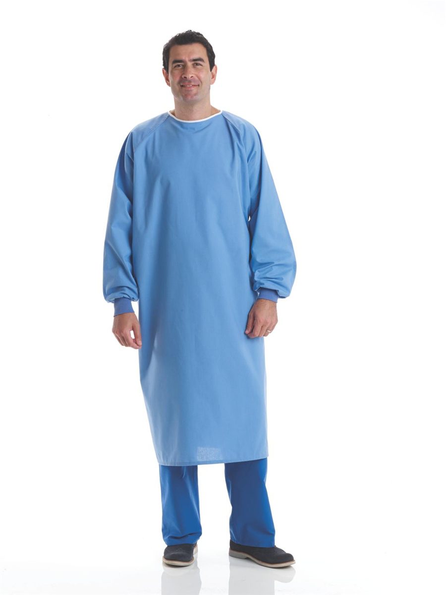 Surgical Gown Fabric Blue Medical Hire